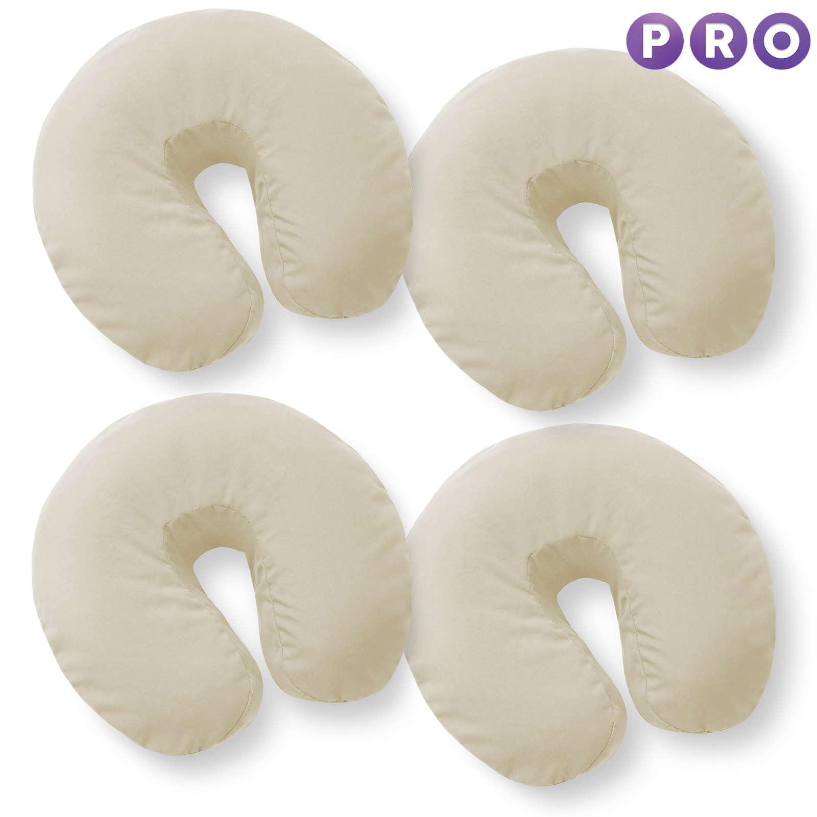 4 Pk Massage Table Face Cradle Head Rest Covers - Microfiber Fitted | eBay