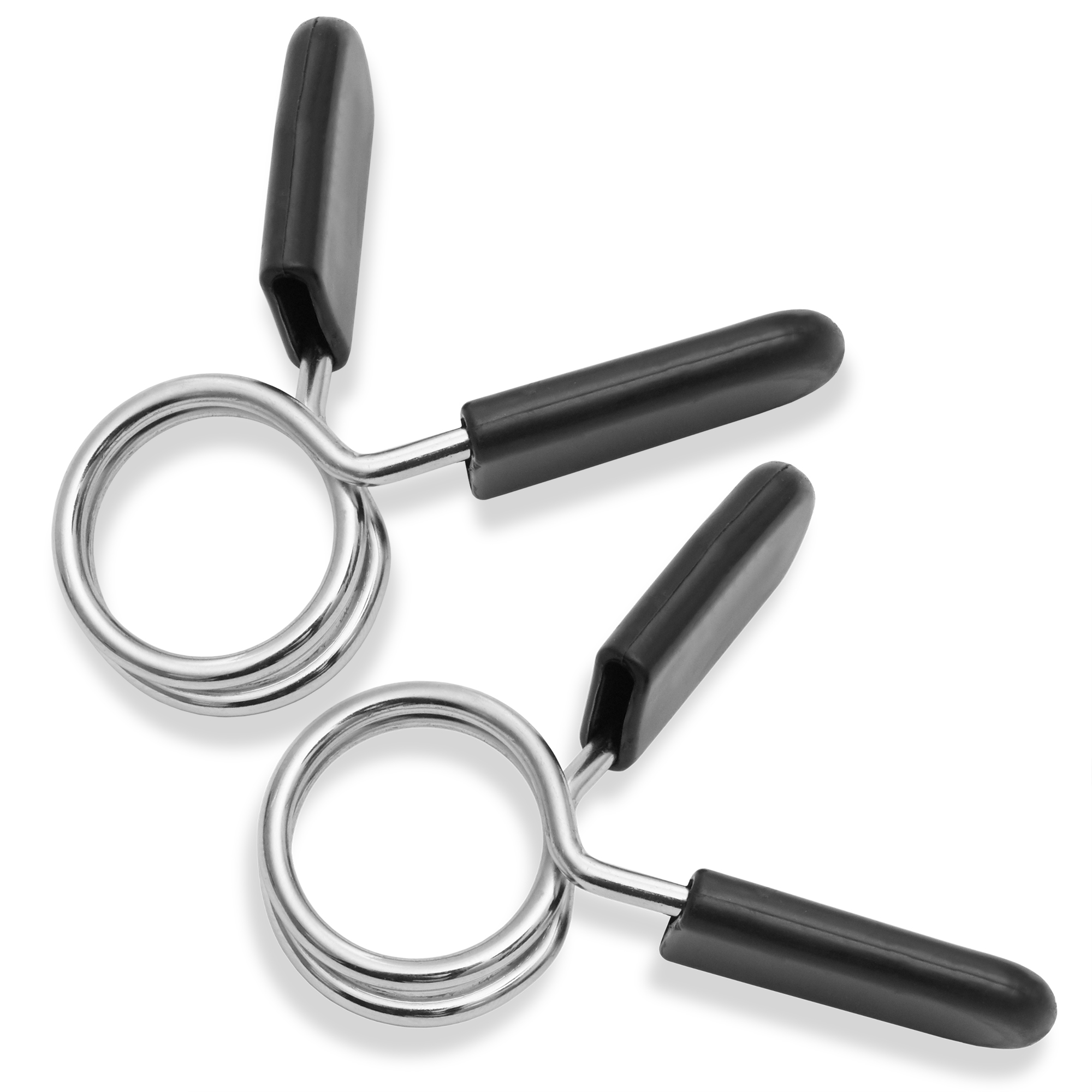 1" Standard Weightlifting Barbell - Straight Bar with Spring Collars | eBay