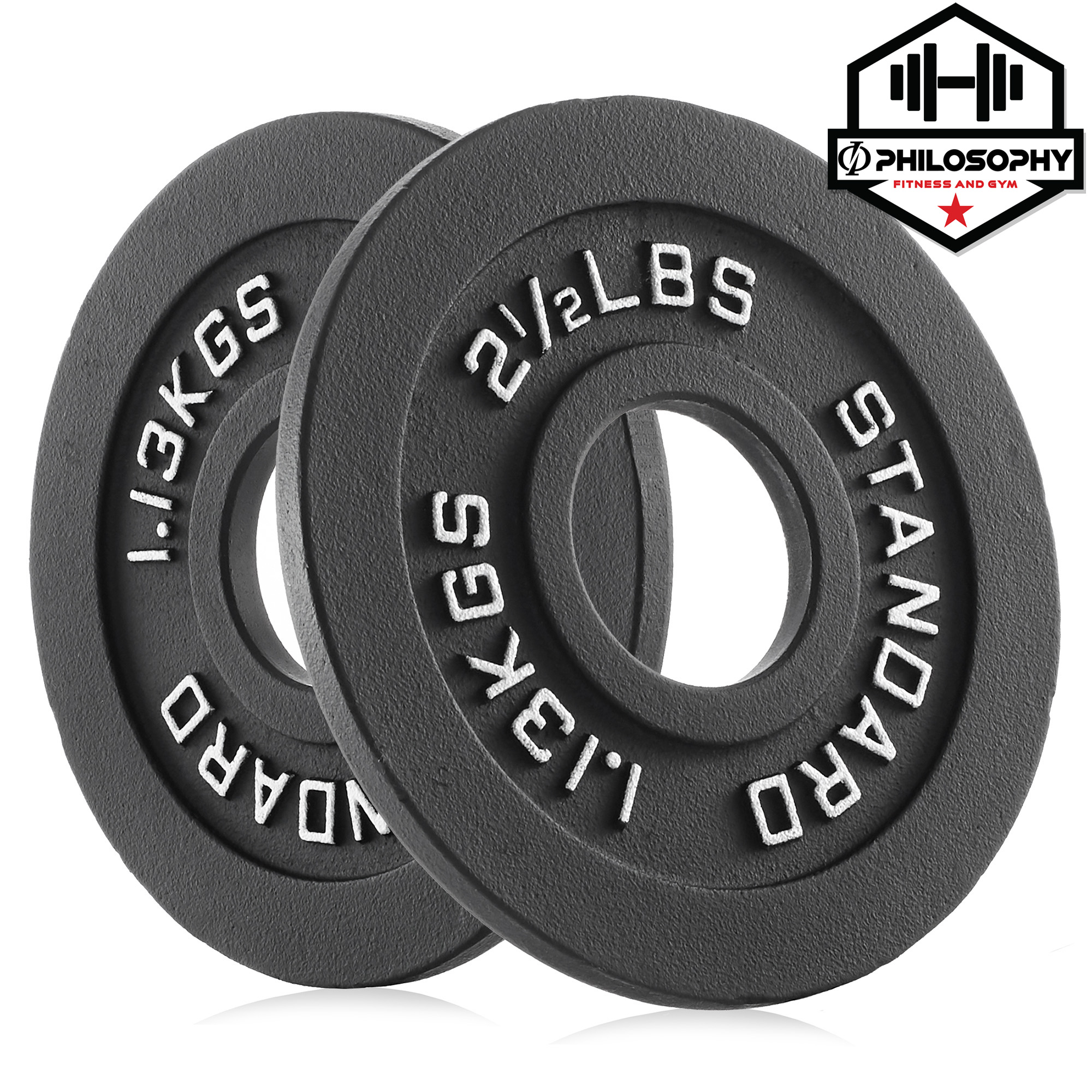 Cast Iron Olympic 2-inch Weight Plates, 2.5 - 45LB | eBay