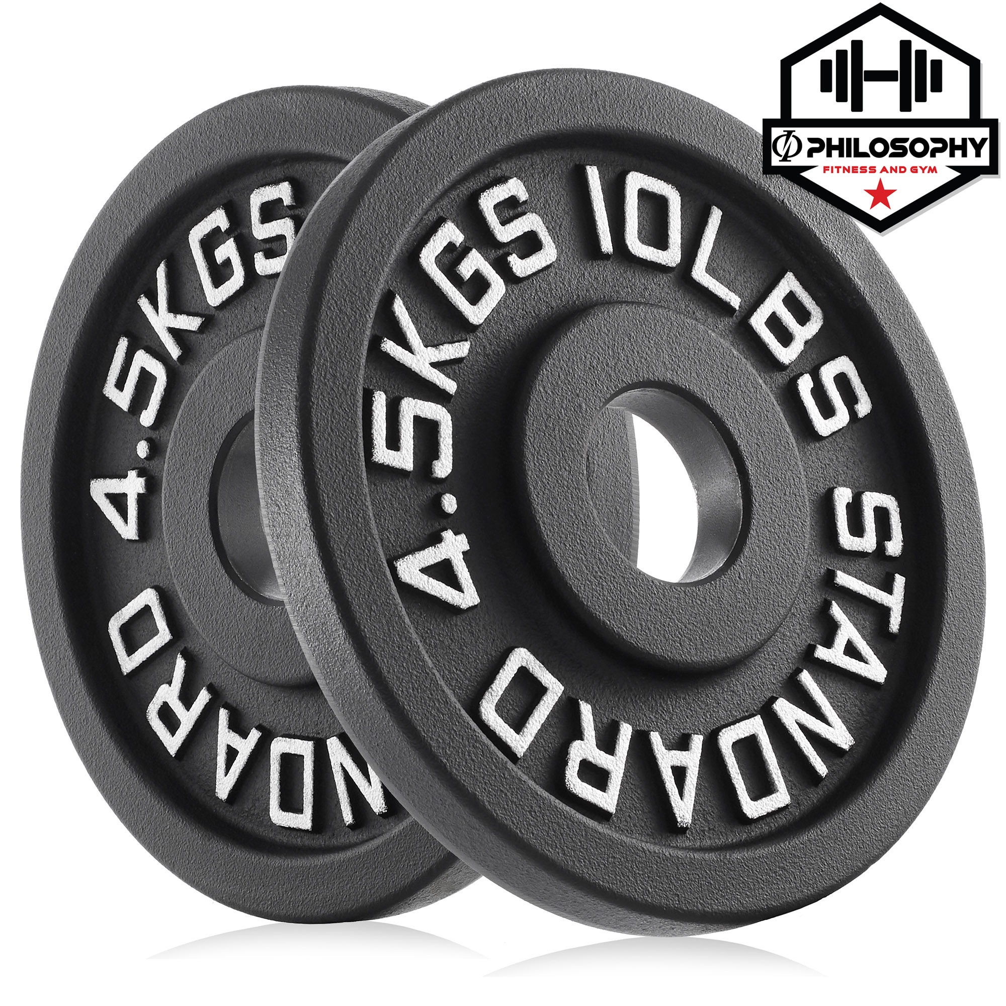 Cast Iron Olympic 2-inch Weight Plates, 2.5 - 45LB | eBay