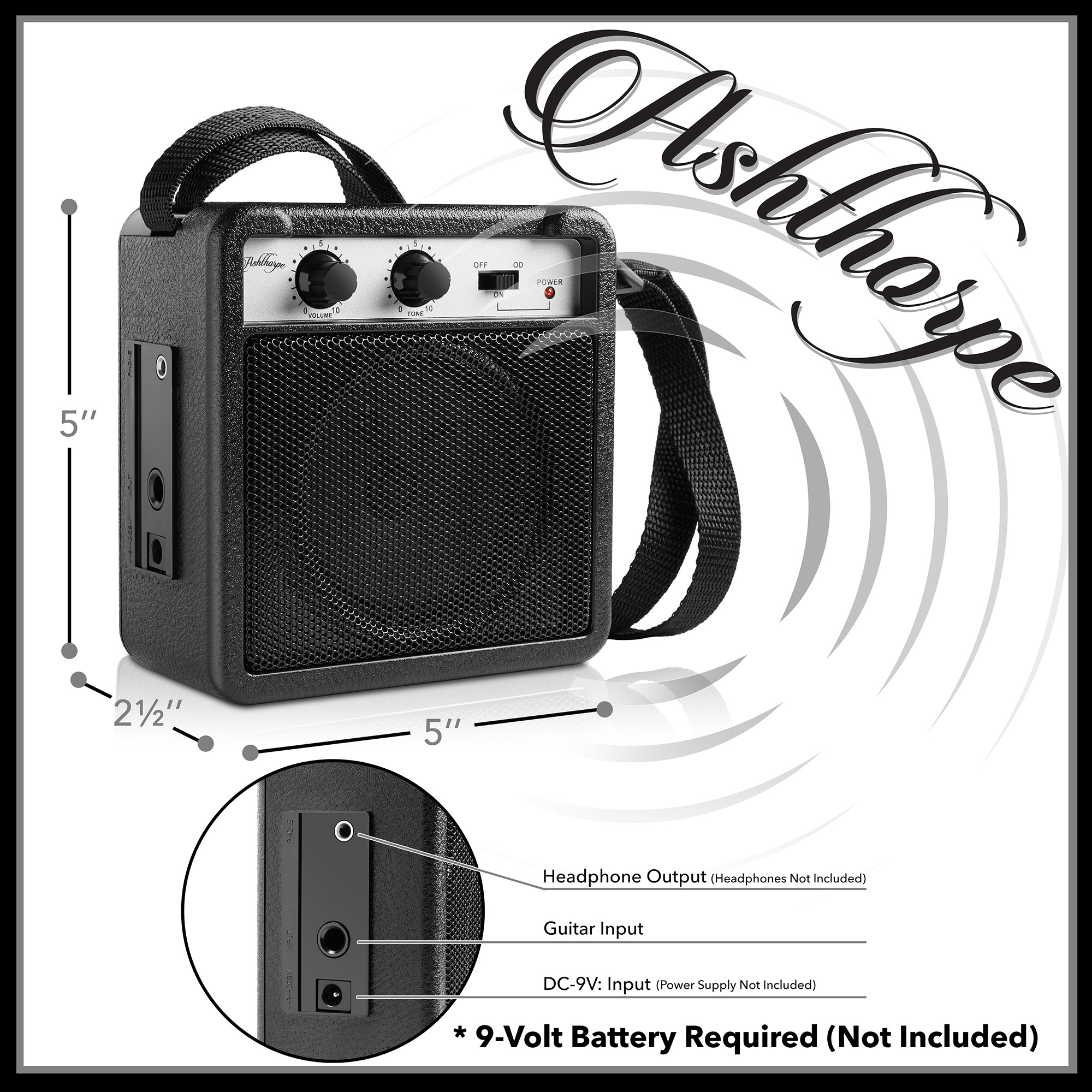 30" Beginner Electric Guitar & Amplifier, Kid's Starter Bundle Kit with ...