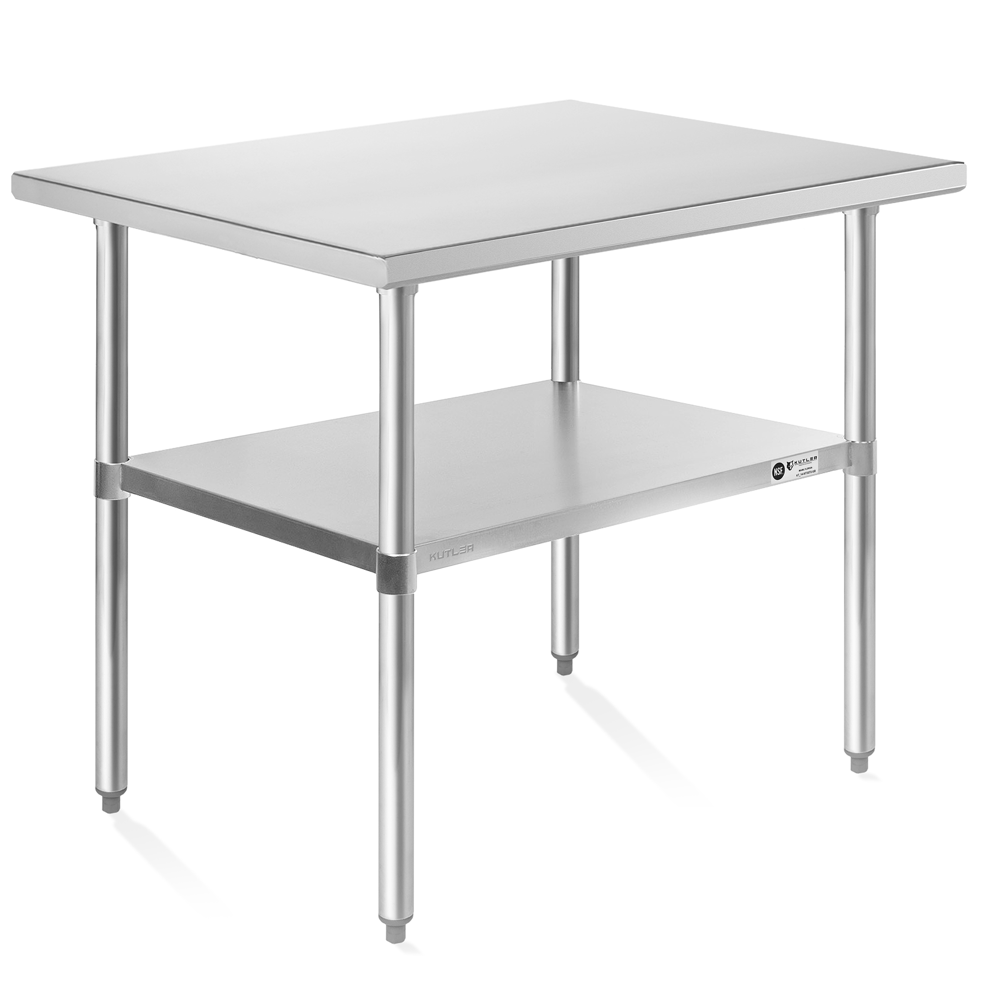 Stainless Steel Table, NSF Commercial Restaurant Kitchen Prep & Work ...