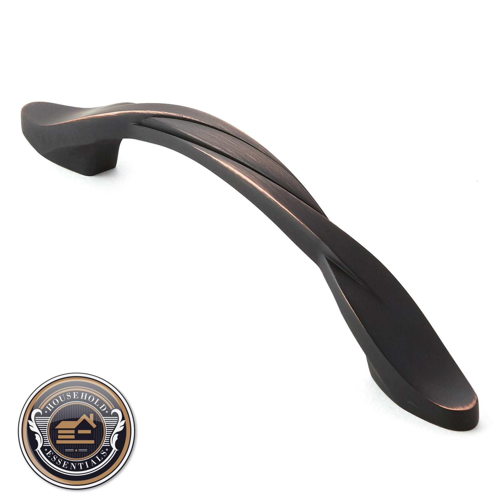 Braided 5" Kitchen Cabinet Door Handles Pulls Hardware M260 Oil Rubbed ...