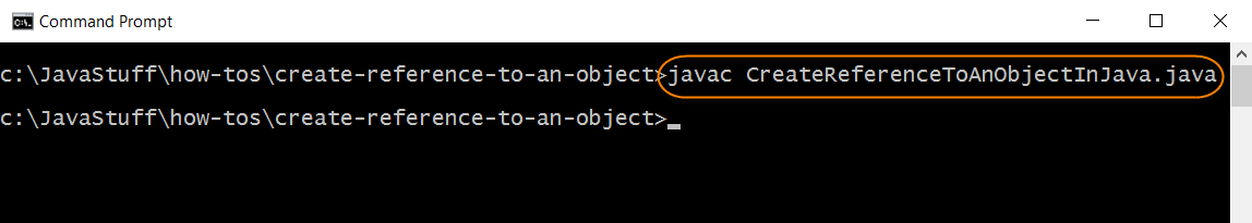 How to Create a Reference to an Object in Java | Webucator
