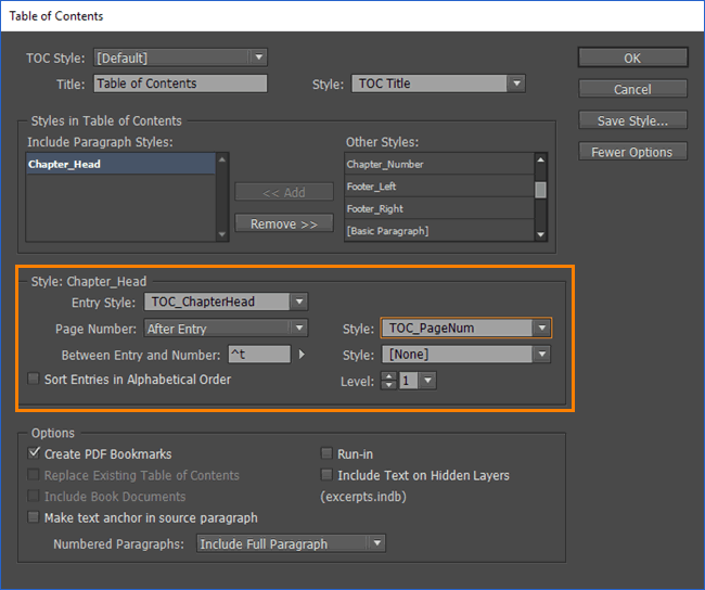 How To Create A Table Of Contents In Adobe InDesign Webucator