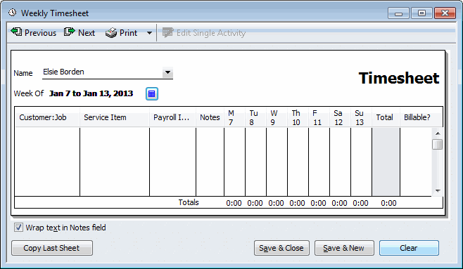 Quickbooks Timesheet App And The Best And The Ly