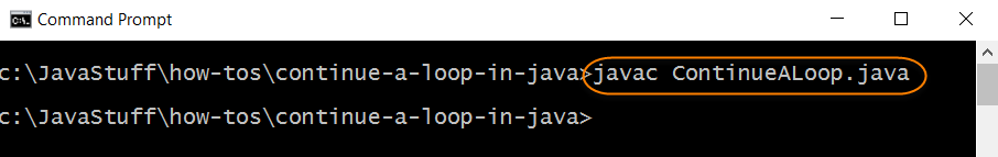 How To Continue A Loop In Java Webucator