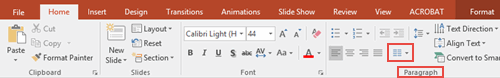 How To Format Text Into Columns In Microsoft PowerPoint Webucator