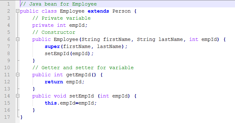 How To Use The Super Keyword To Call A Base Class Constructor In Java Webucator