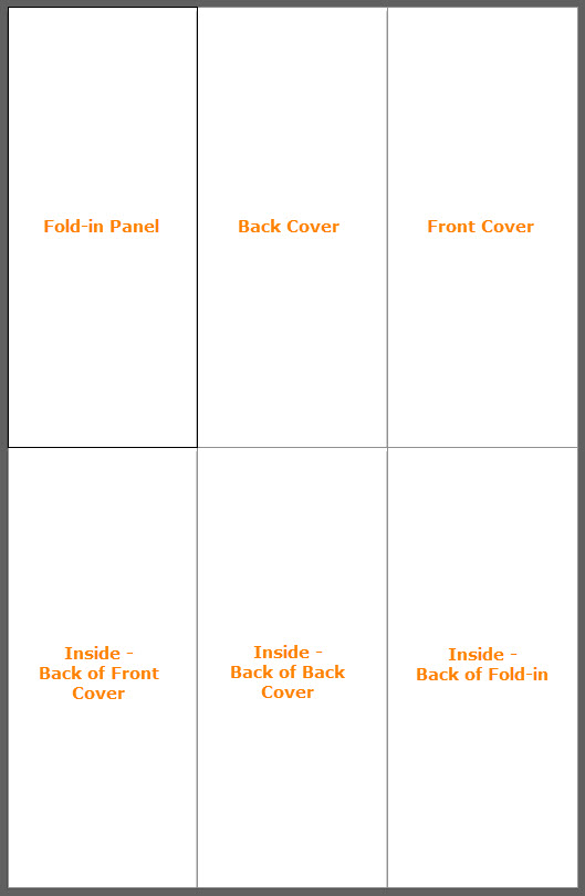 Adobe Illustrator Tri Fold Brochure Template