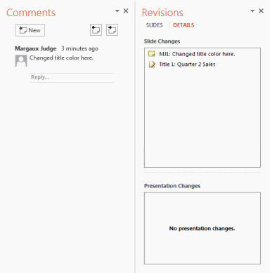 How To Track Changes In Powerpoint