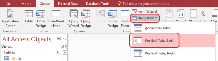 How To Create A Navigation Form In Microsoft Access Webucator