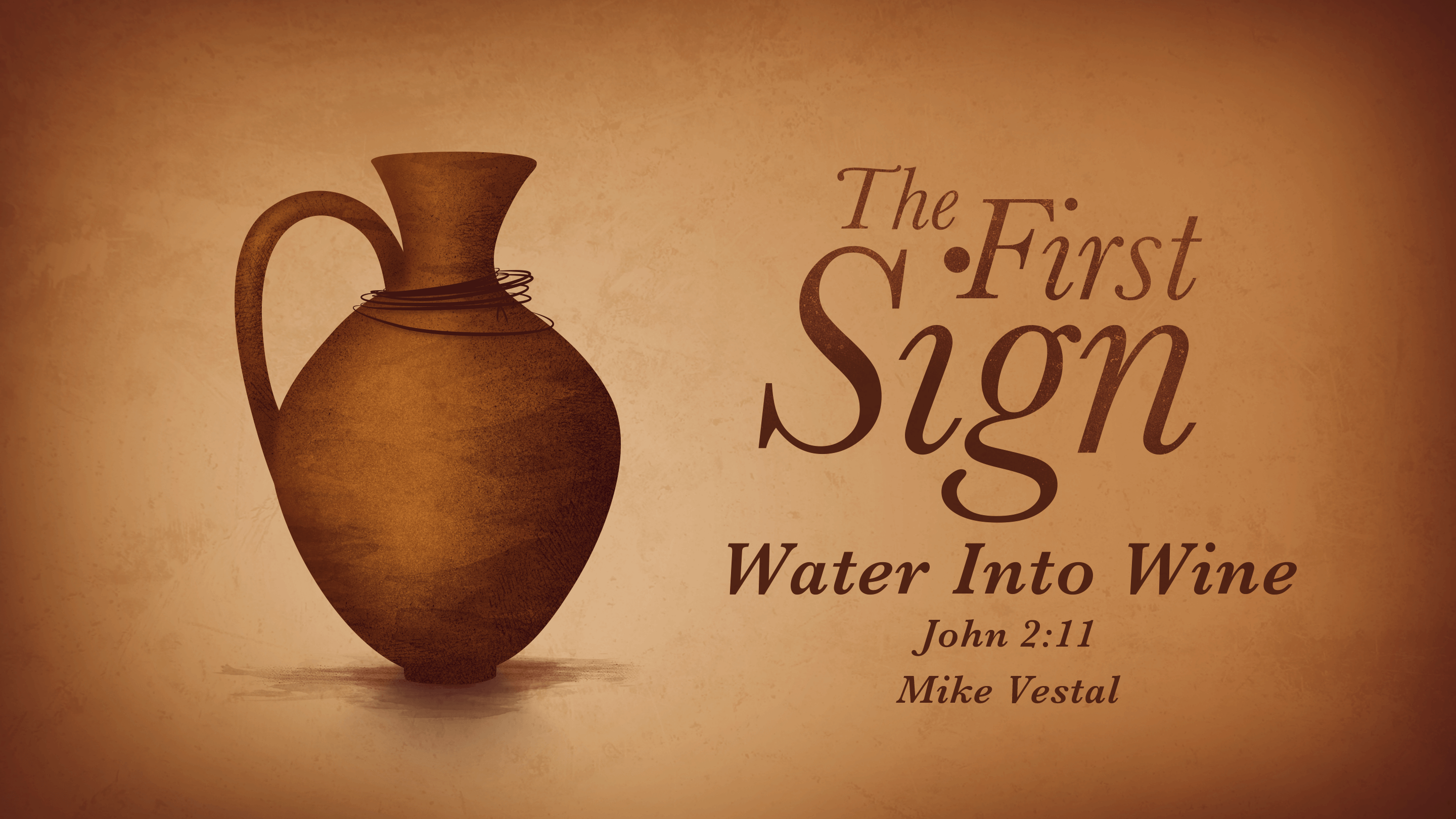 The First Sign: Water Into Wine – Westside Church of Christ