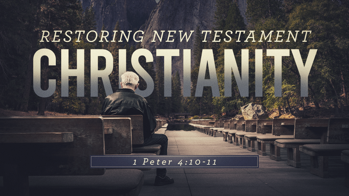 Restoring New Testament Christianity – Westside Church of Christ