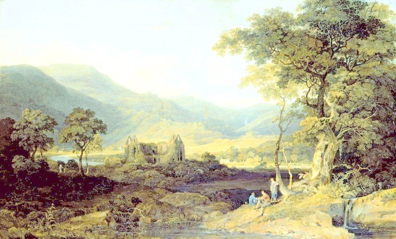 1804. Tintern Abbey by William Havell ... - WetCanvas: Online Living ...