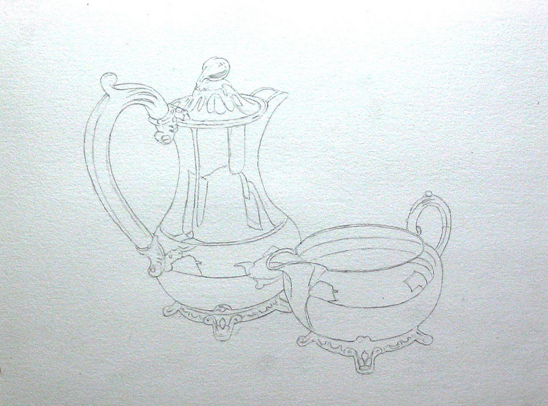 MARCH 2014 CLASS — Painting Metal in Watercolours. - WetCanvas: Online ...