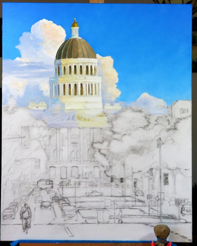 WIP - cool light with warm shadows, vice versa or? - WetCanvas: Online ...