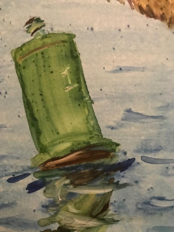 Channel Marker and the North Sea - WetCanvas: Online Living for Artists