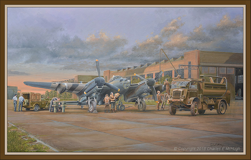RAF PRU Mosquito WWII (1944) - WetCanvas: Online Living for Artists
