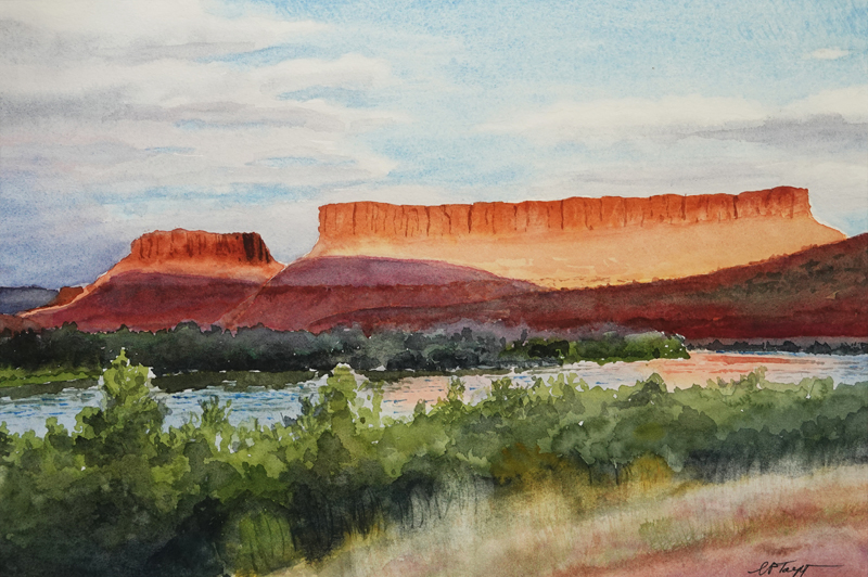 View from Red Cliffs Lodge - WetCanvas: Online Living for Artists