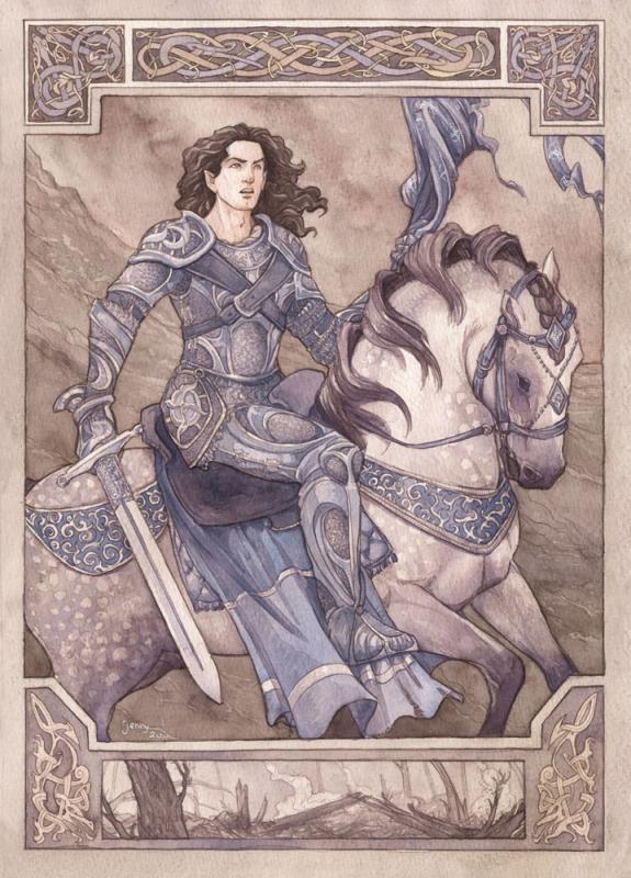 Tolkien illustrations in liquid watercolour - WetCanvas: Online Living ...