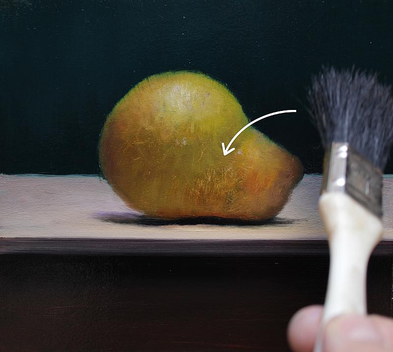 Painting a pear - Step by step tutorial - WetCanvas: Online Living for ...