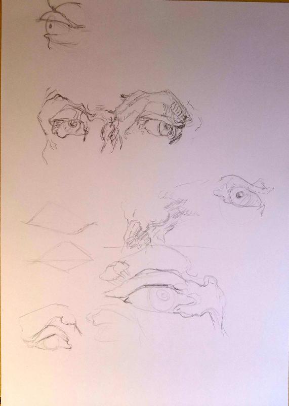 day 29 figuary and a couple of pages of brigman,eyes - WetCanvas ...