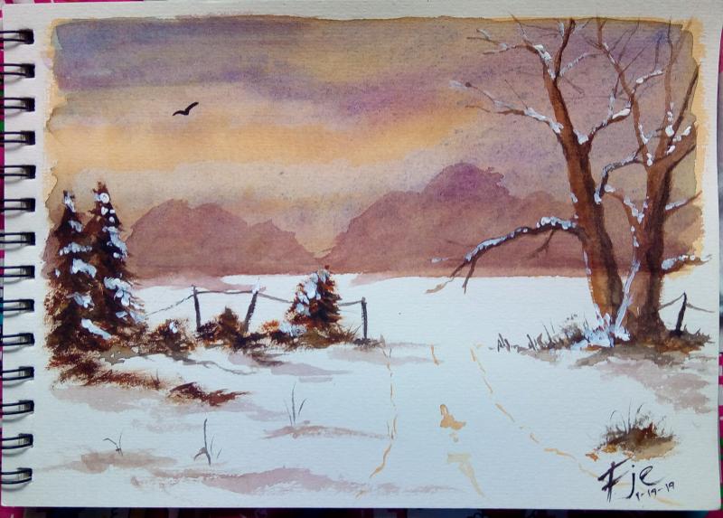 Painting using a Photo Reference - WetCanvas: Online Living for Artists