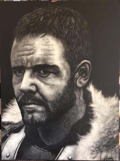 My third scratchboard drawing - WetCanvas: Online Living for Artists