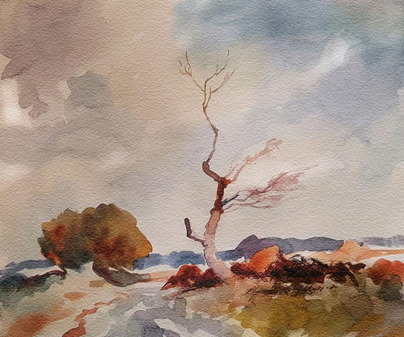 After Edward Seago- Norfolk landscape - WetCanvas: Online Living for ...