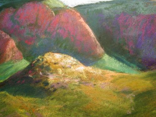 ESP (explore soft pastel)-August 2004: scumble, glaze and feather ...