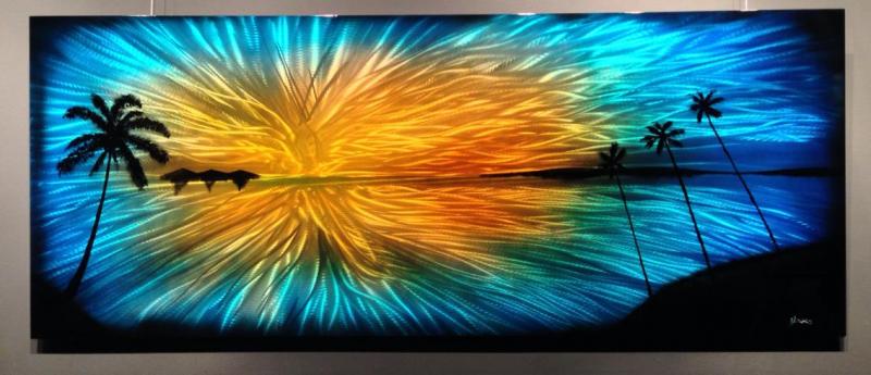 Tropical Sunset - Aluminism - WetCanvas: Online Living for Artists