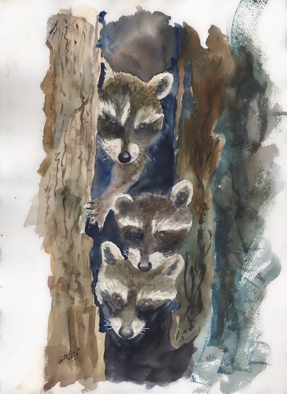 Three Little Rascals - WetCanvas: Online Living for Artists