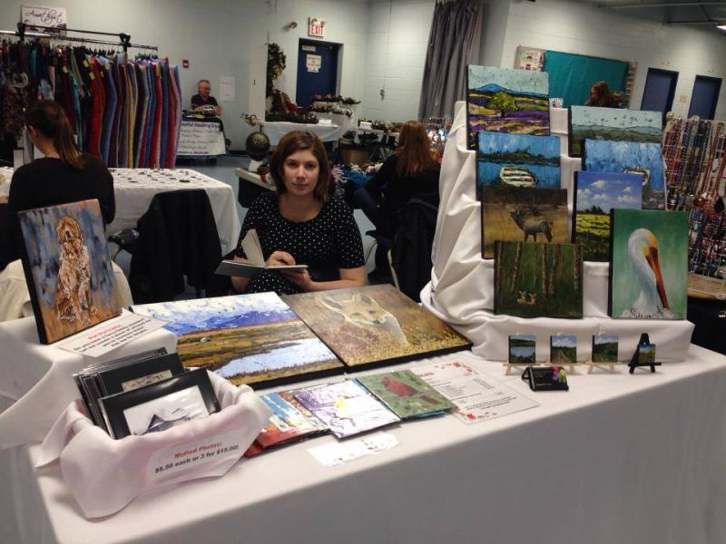 Displaying Art for Craft Stall - WetCanvas: Online Living for Artists