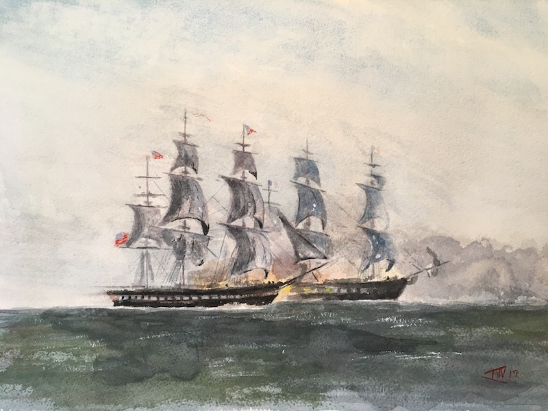 USF Constellation defeats La Vengeance (x-post from Marine) - WetCanvas ...