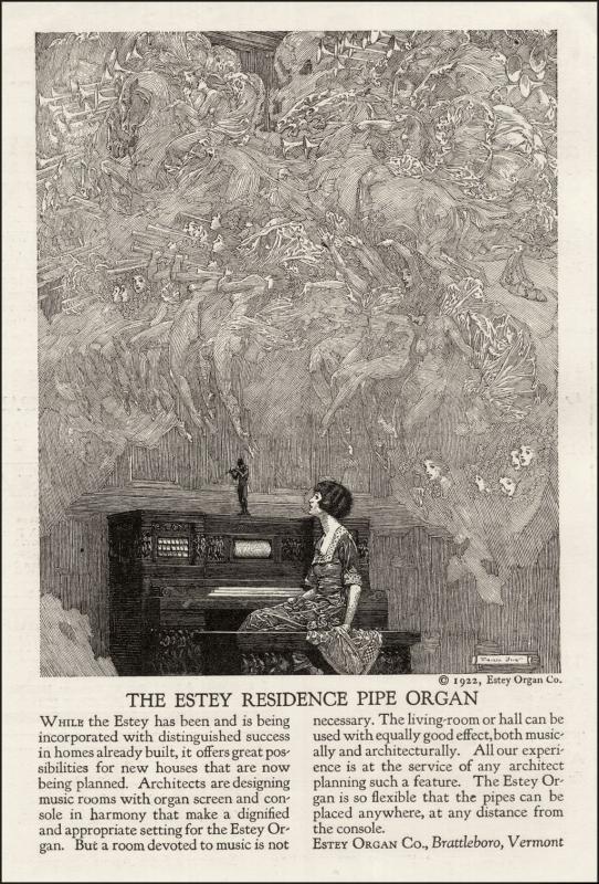 New online gallery for high-res Franklin Booth images - WetCanvas ...