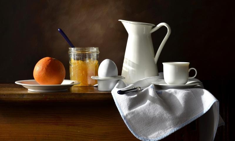 Blue and orange still life - WetCanvas: Online Living for Artists
