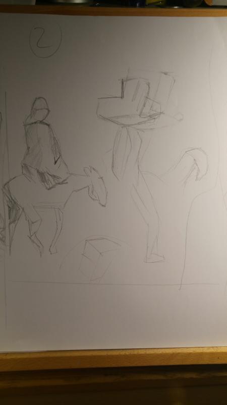 study copies from Drawing Lessons from the Great Masters - WetCanvas ...