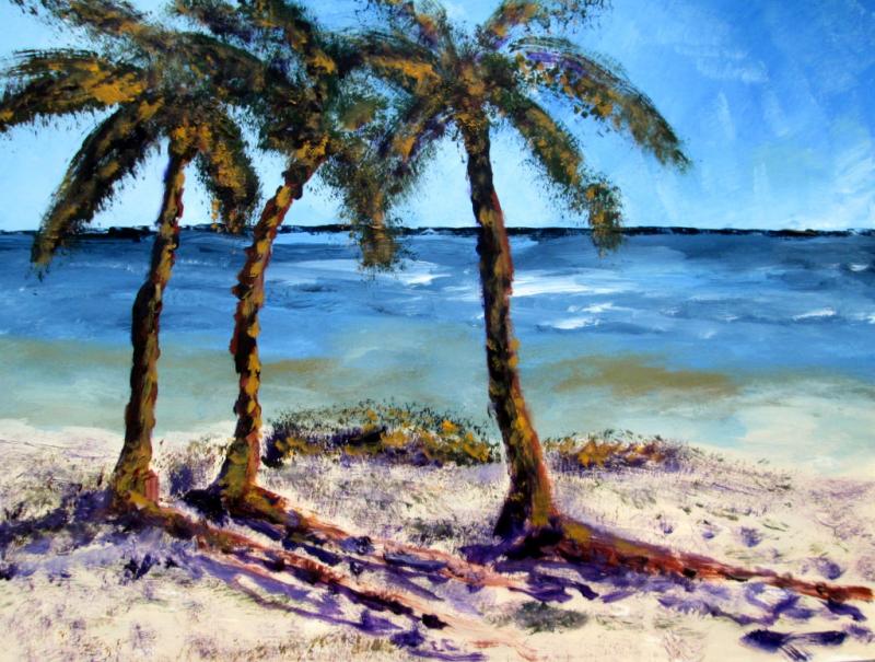 Palm Tree Study No. I - WetCanvas: Online Living for Artists