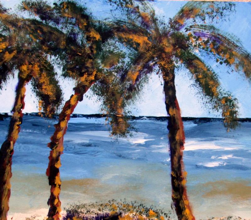 Palm Tree Study No. I - WetCanvas: Online Living for Artists