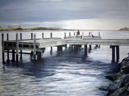 Jolly Frog Jetty WIP - WetCanvas: Online Living for Artists