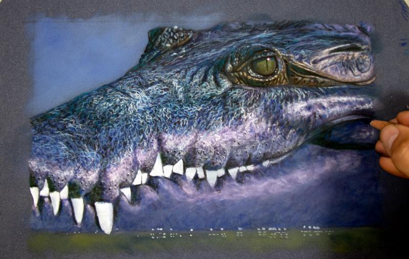 Alligator - realism - WetCanvas: Online Living for Artists