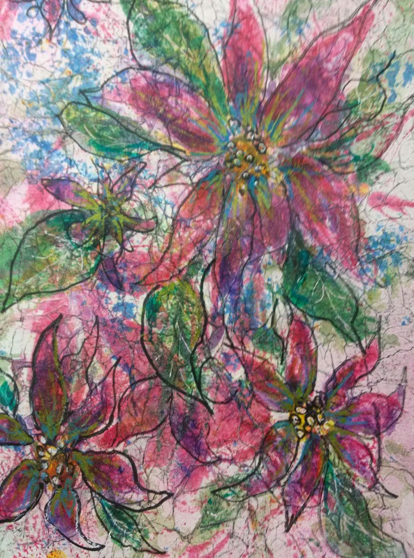 Mock Batik Monoprint and New Sketchbook! - WetCanvas: Online Living for ...