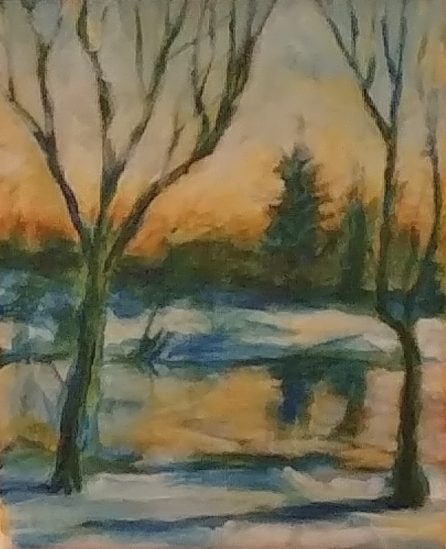 Two color (+white) landscape experiment - WetCanvas: Online Living for ...