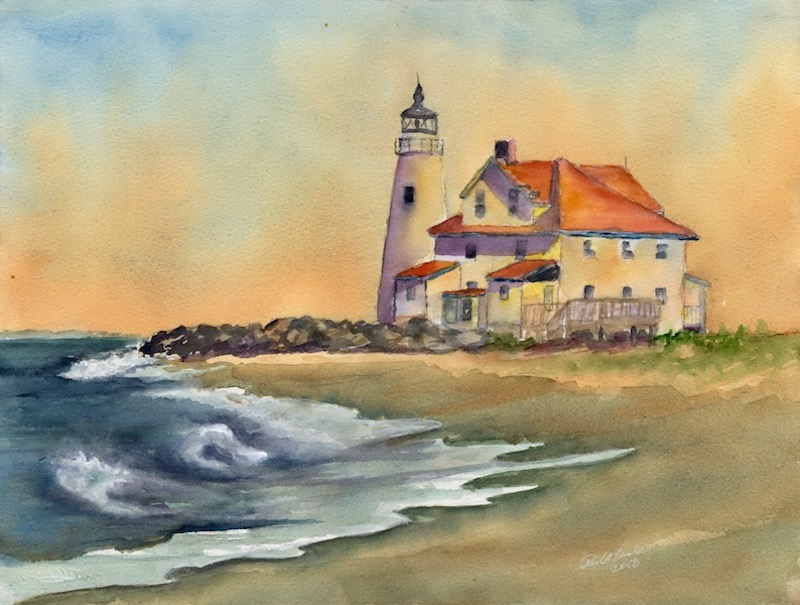 Cove Point Lighthouse - WetCanvas: Online Living for Artists