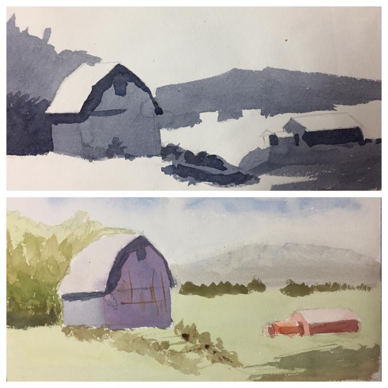 Andy Evansen study - WetCanvas: Online Living for Artists