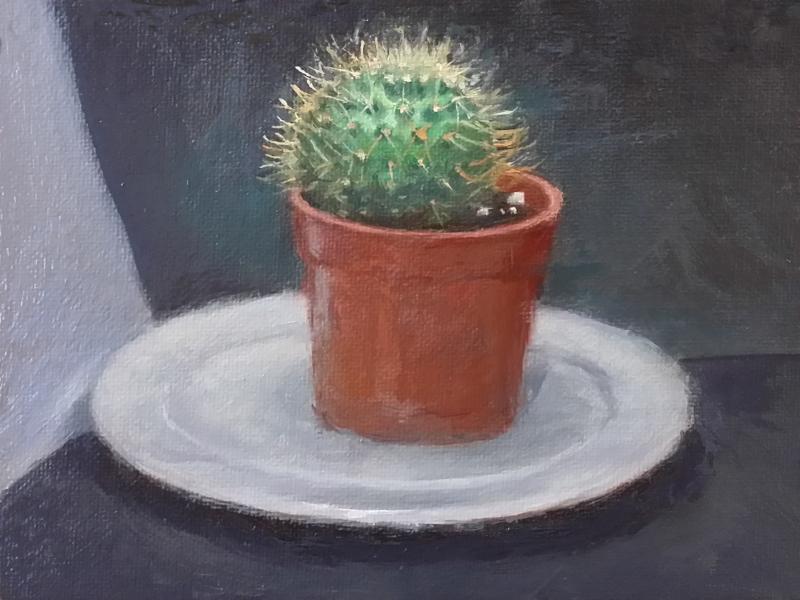 Another cactus study. - WetCanvas: Online Living for Artists