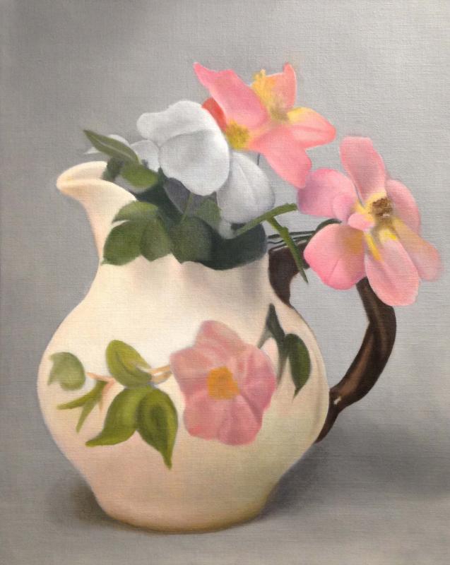 Pitcher With Flowers - WetCanvas: Online Living for Artists