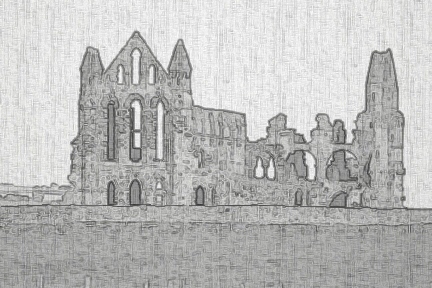 Whitby Abbey (Drawing) - WetCanvas: Online Living for Artists