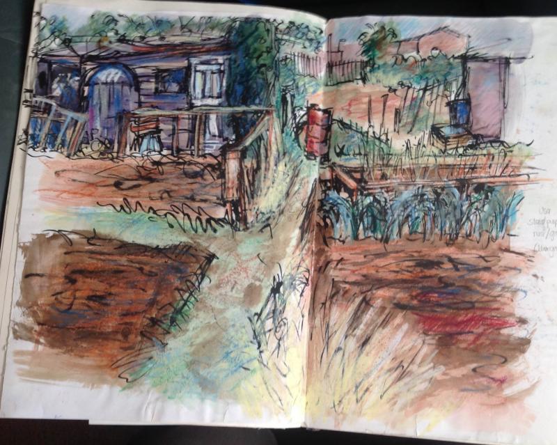 old sketchbook studies of allotments - WetCanvas: Online Living for Artists